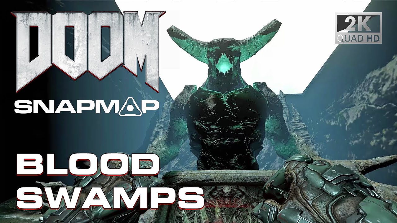 DOOM Eternal SnapMap - Blood Swamps (by 663664665) - YouTube