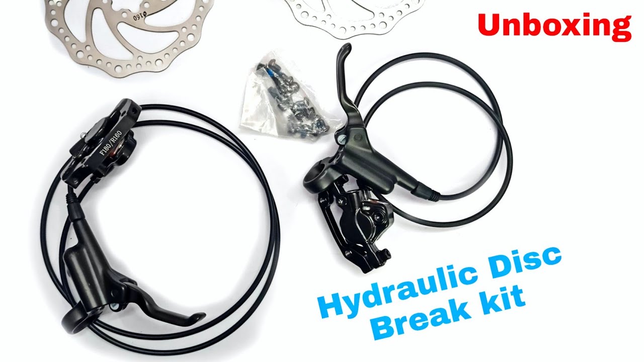 Cycle Hydraulic Disc Break Unboxing Video By Do-InMinutes. - YouTube