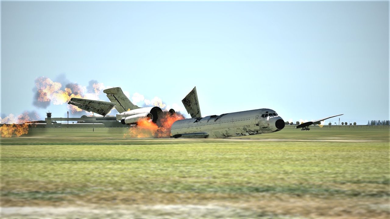 😱MD-87 TEXAS PLANE CRASH, Houston Executive Airport, Waller County ...