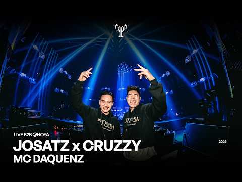 The Last Set of NOYA’s First Era | JOSATZ x CRUZZY B2B (Official Live Set)