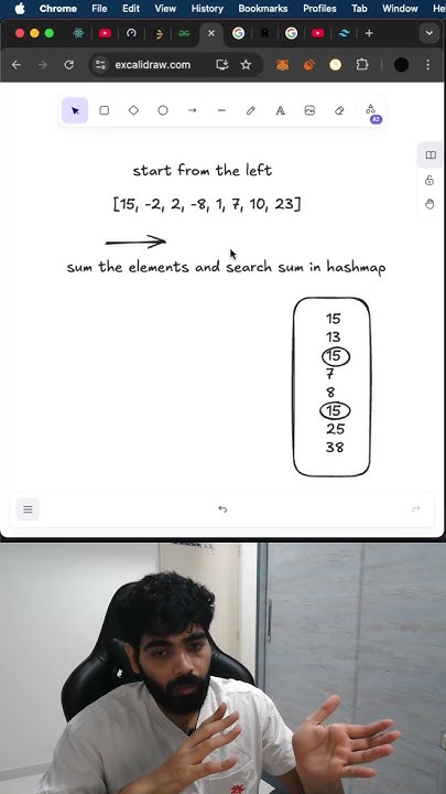 Largest subarray with 0 sum | 30 Days Interview Preperation Plan #leetcode #programming - YouTube