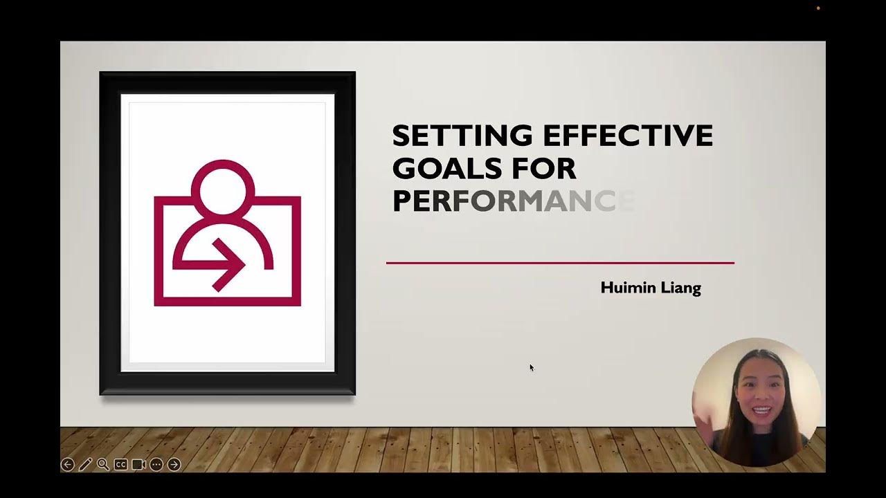 Setting Effective Goals for Performance Management - YouTube