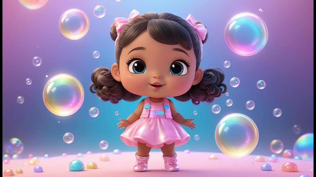 Magic Bubbles Pop Pop Song | Fun Bubble Rhyme for Kids | 3D Action Song ...