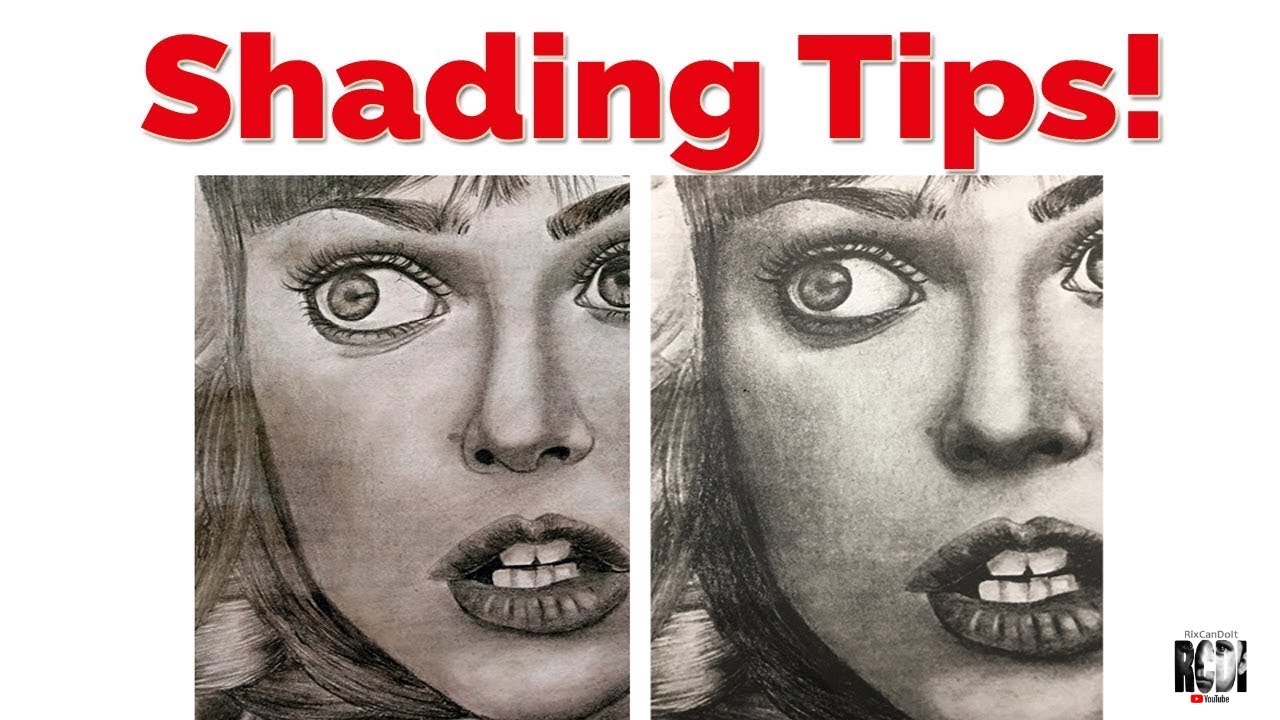 How To Tips on Upping Your Realistic Drawing Goals | Shading Tutorial ...