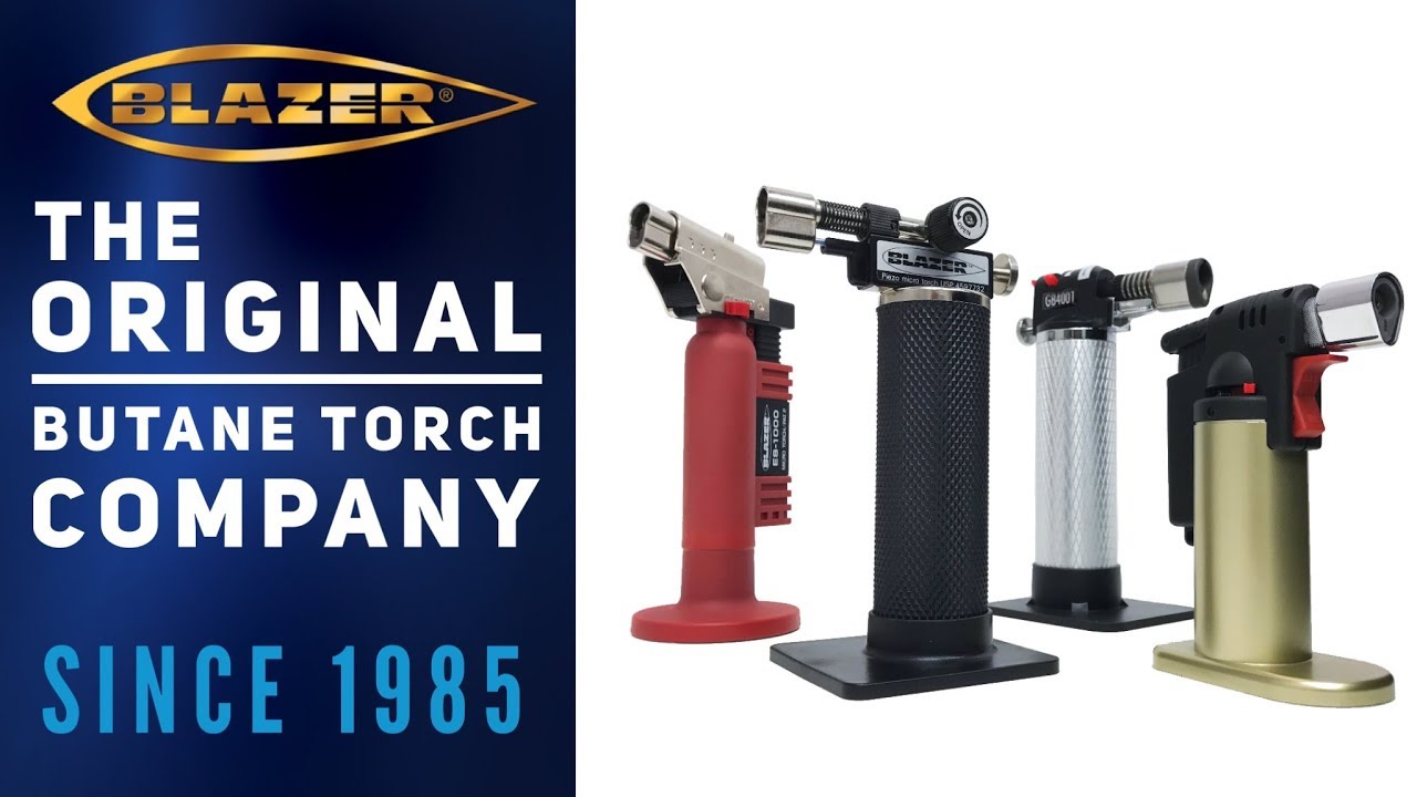 Blazer Products. The Original Butane Torch Company. Since 1985. - YouTube