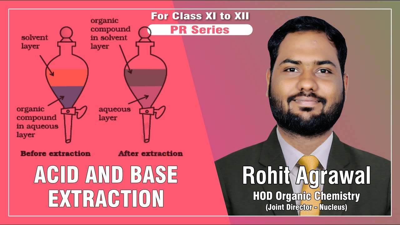 Acid & Base Extraction | PR for Class XI to XII | RA SIR - YouTube