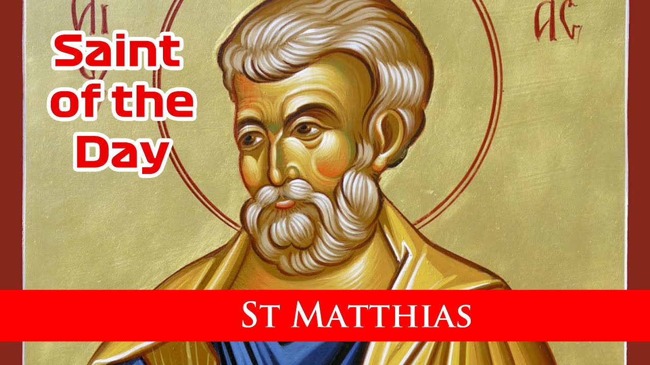 St Matthias - Saint of the Day with Fr Lindsay - 14 May 2024 - YouTube