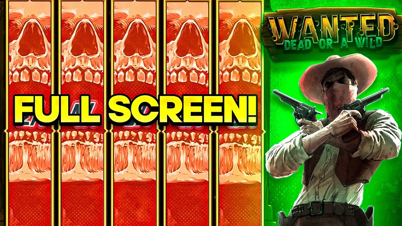 HE HIT HIS BIGGEST FULL SCREEN WANTED WIN EVER! - YouTube