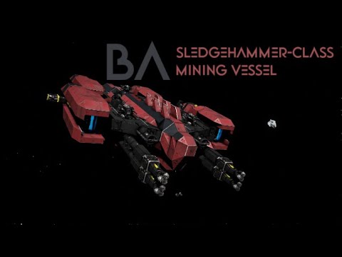 BA Sledgehammer-class mining vessel - YouTube