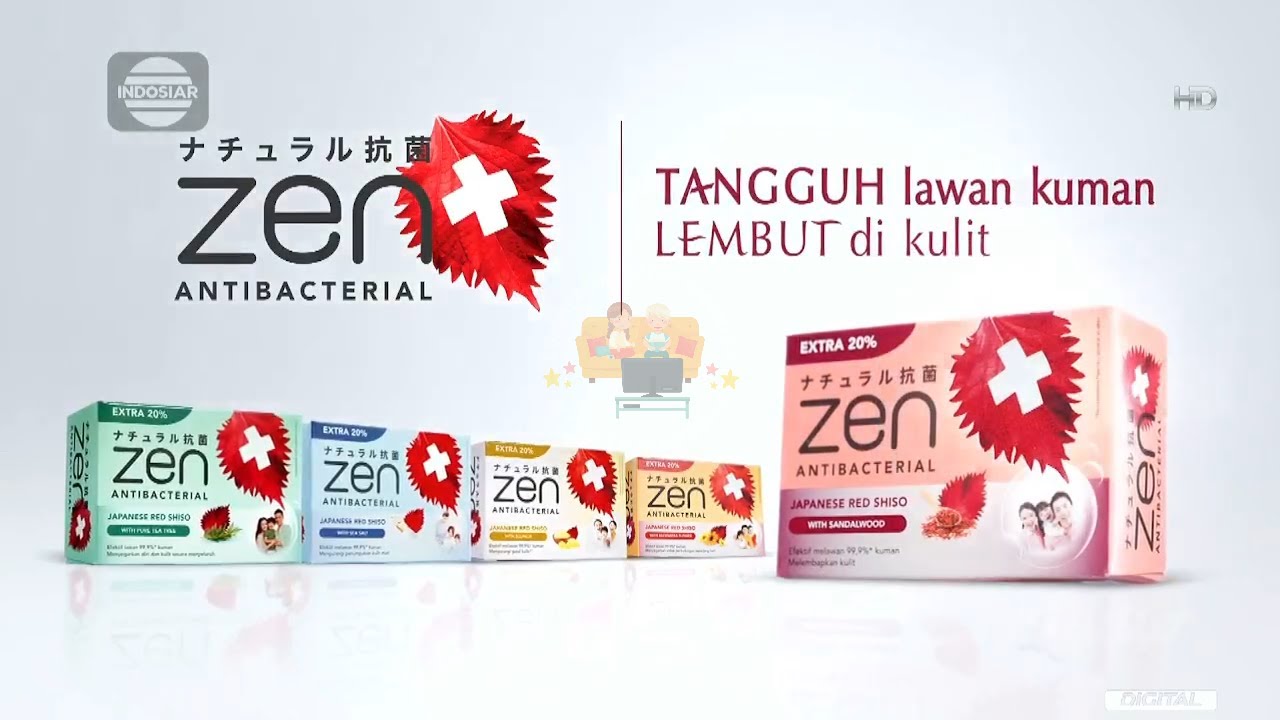 IKLAN ZEN ANTIBACTERIAL JAPANESE RED SHISO Ver.1• 15s (2023) # ...