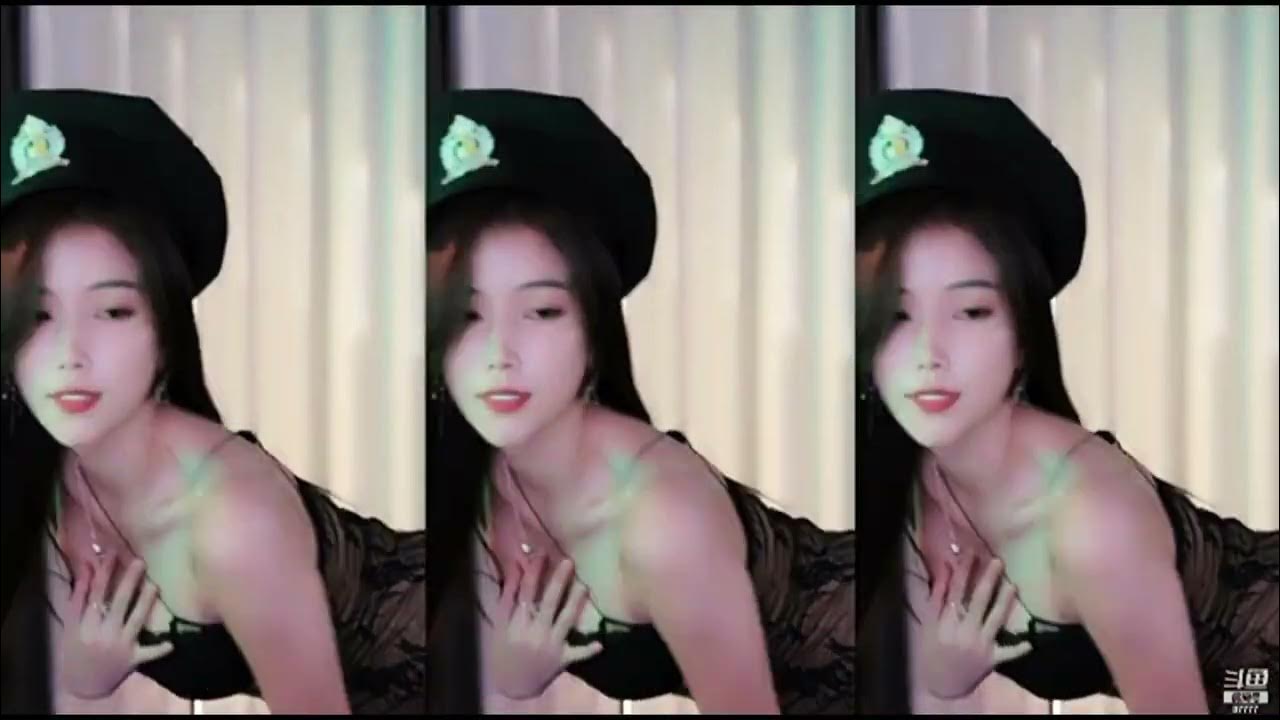 Mengqi LIVESHOW：JUST BLOW（hottie cosplay）萌七吹箫～透视低胸蕾丝辣妹性感热舞 - YouTube