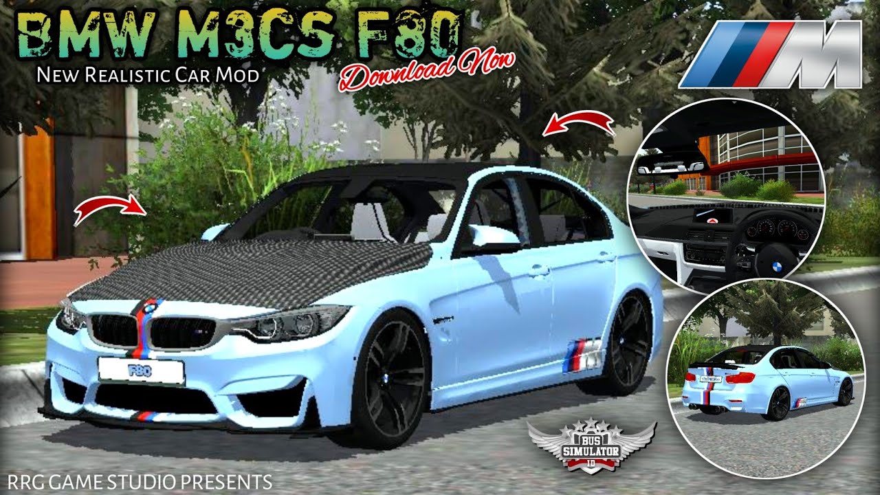 🤩🔥BMW M3cs F80 Car Mod for Bussid v4.3.1 | Download Now | Bussid New ...