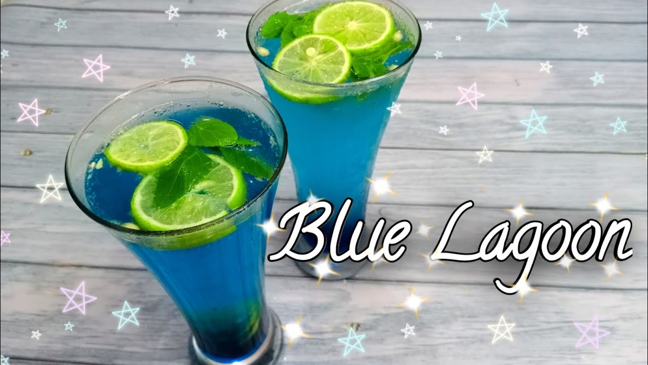 Blue Lagoon Mocktail | Party mocktail recipe | Welcome drinks | Blue ...