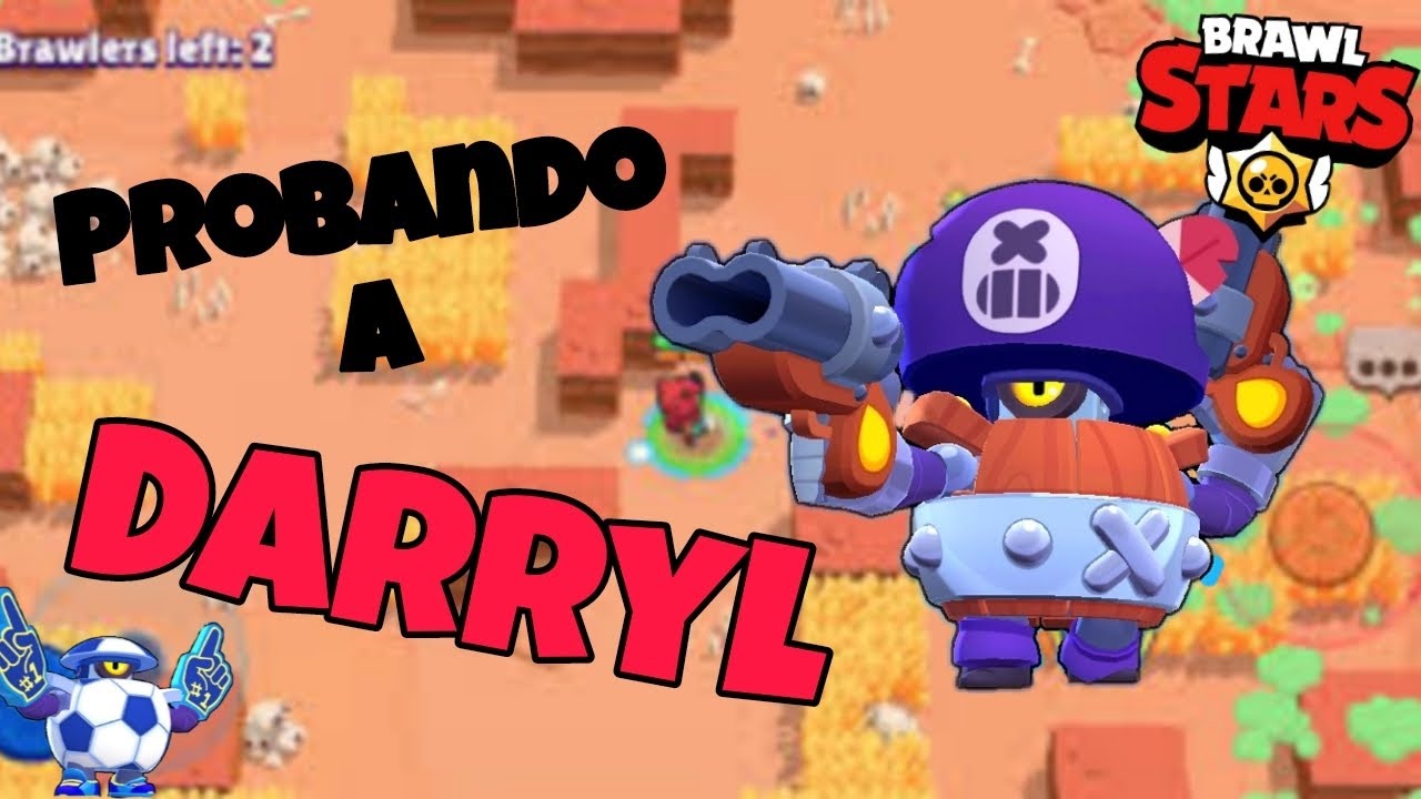 Mi Nuevo BRAWLER Darryl | Brawl Stars - YouTube