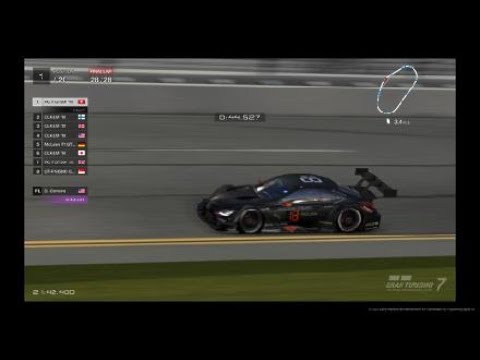 The Very Fast GT500 Monster Cars Battle It Out Hard At The Tri-Oval ...