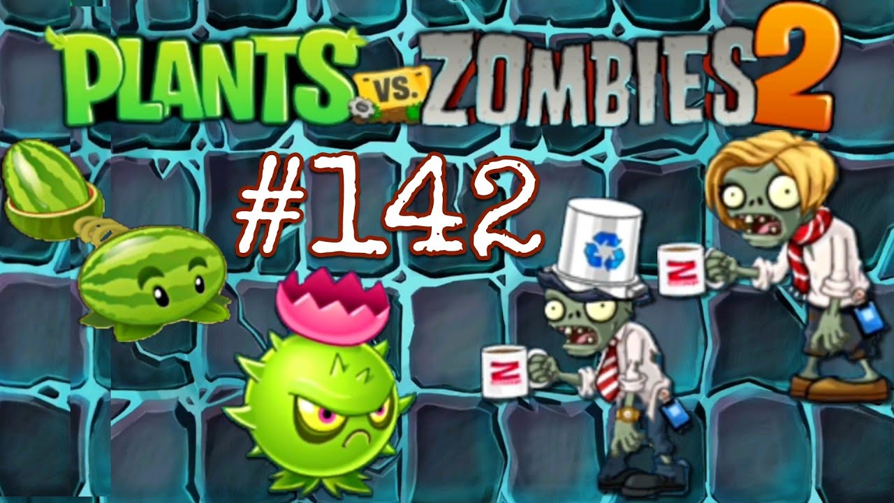 Fighting Off Z-Corp Zombies! | Plants Vs Zombies 2 - Part 142 - YouTube