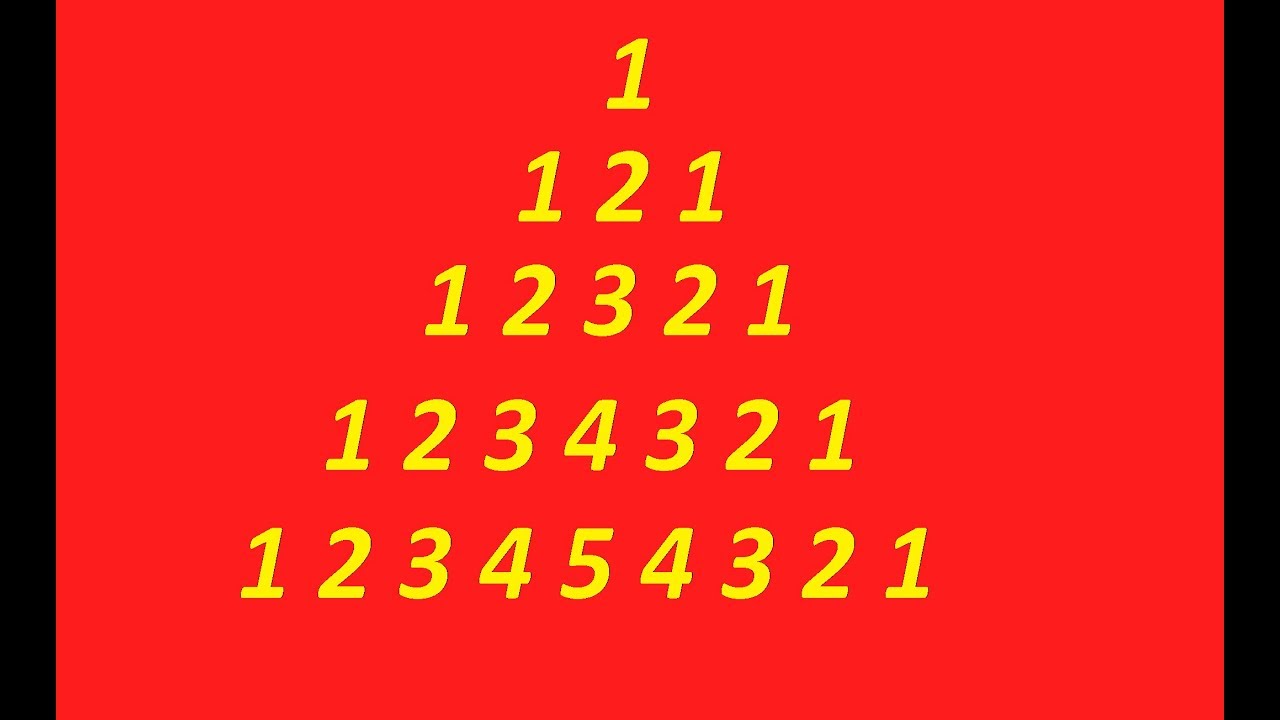 How To Make Pyramid c Program YouTube How To Make Pyramid c Program YouTube