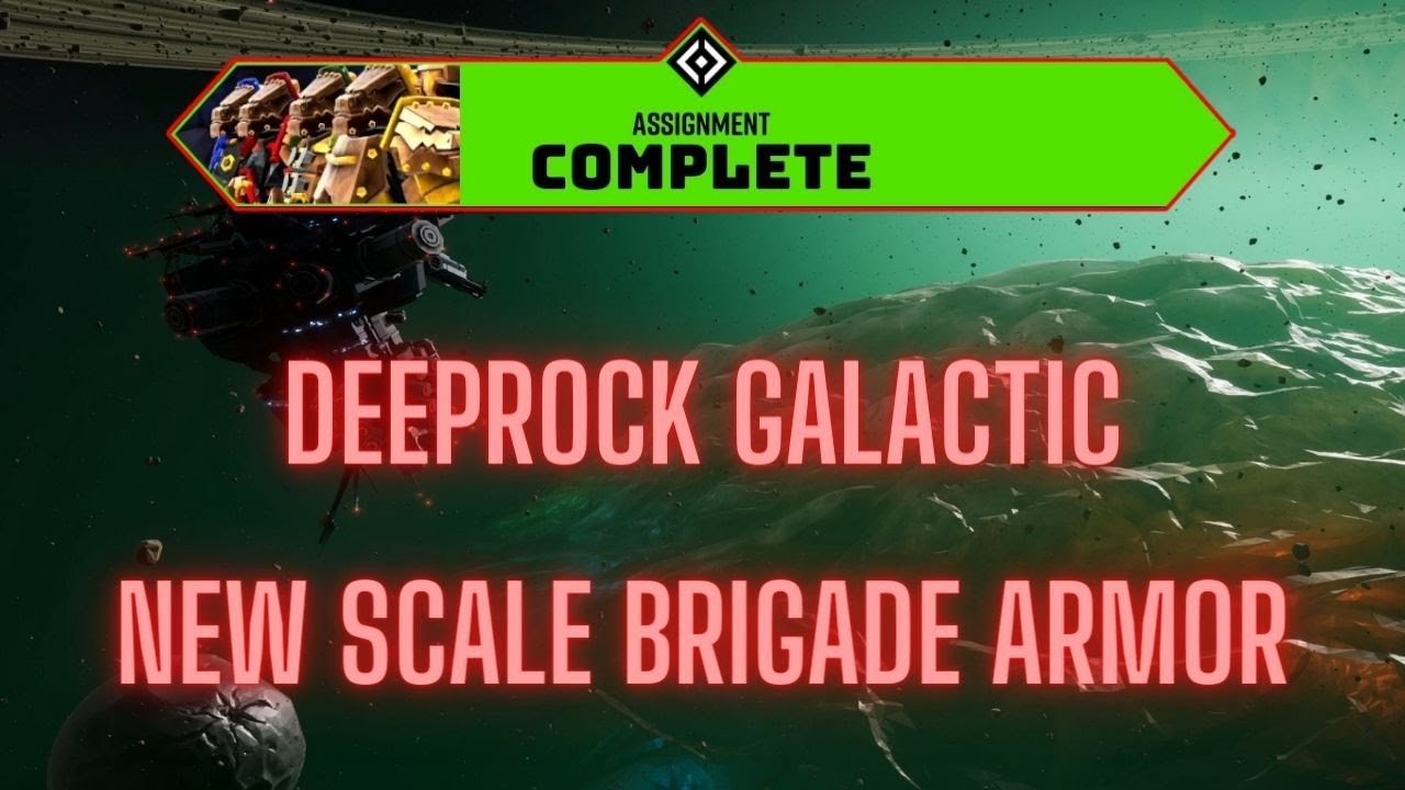 Deep Rock Galactic | Scale Brigade Armor - YouTube