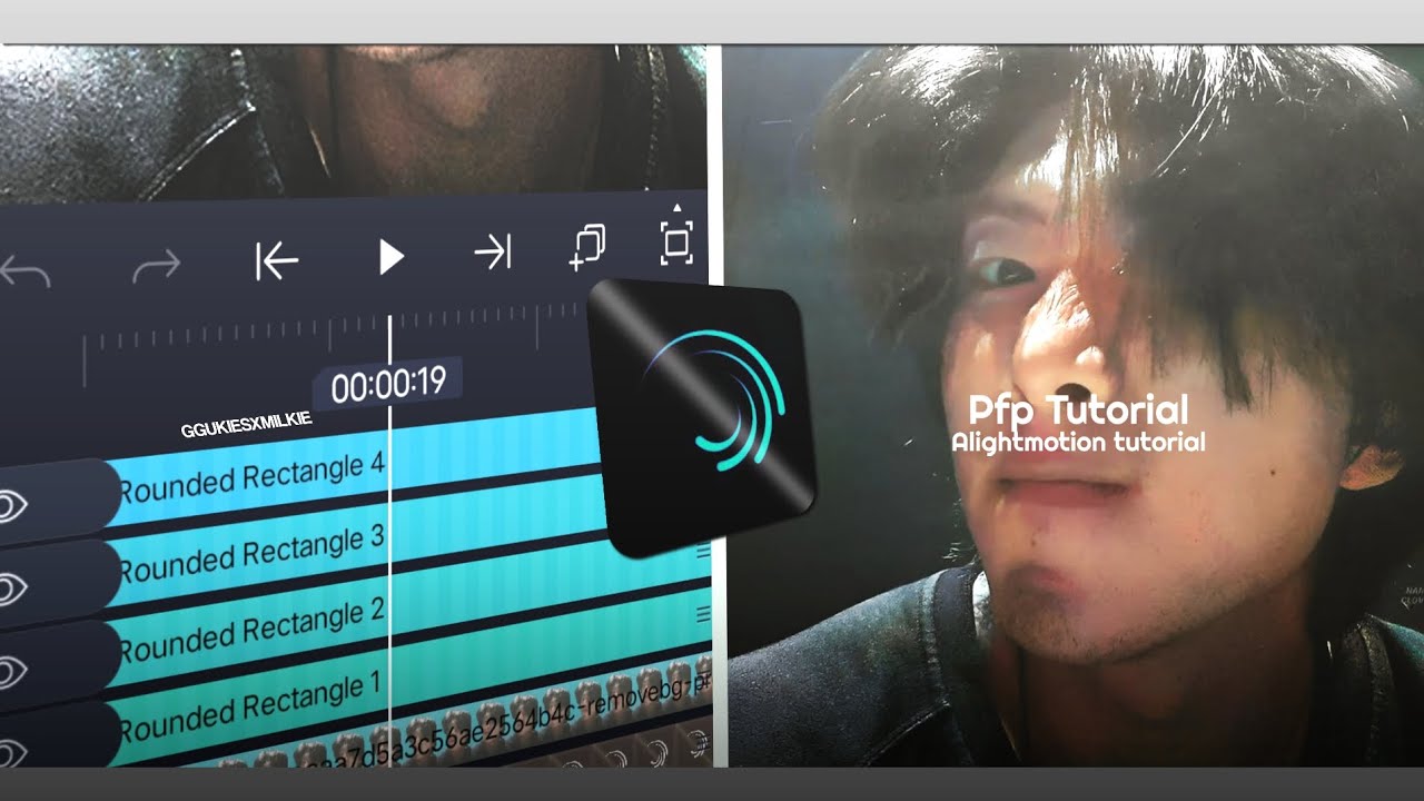 How to make a pfp like me | PFP + Coloring | Alightmotion Tutorial ...
