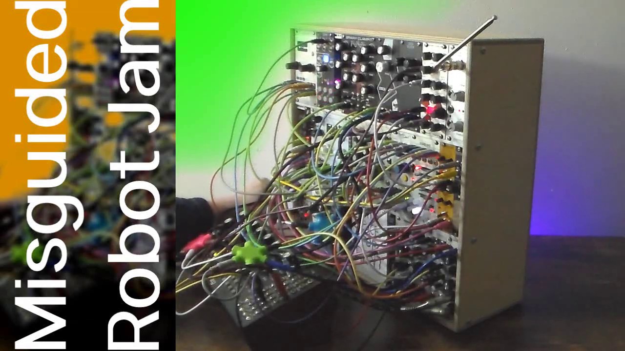 Misguided Robot Jam - Live Eurorack Recording - YouTube