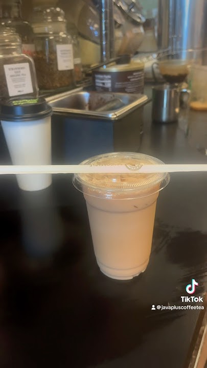 Chai Tea latte at Java Plus #java #coffee #chaitea #coffeelover - YouTube