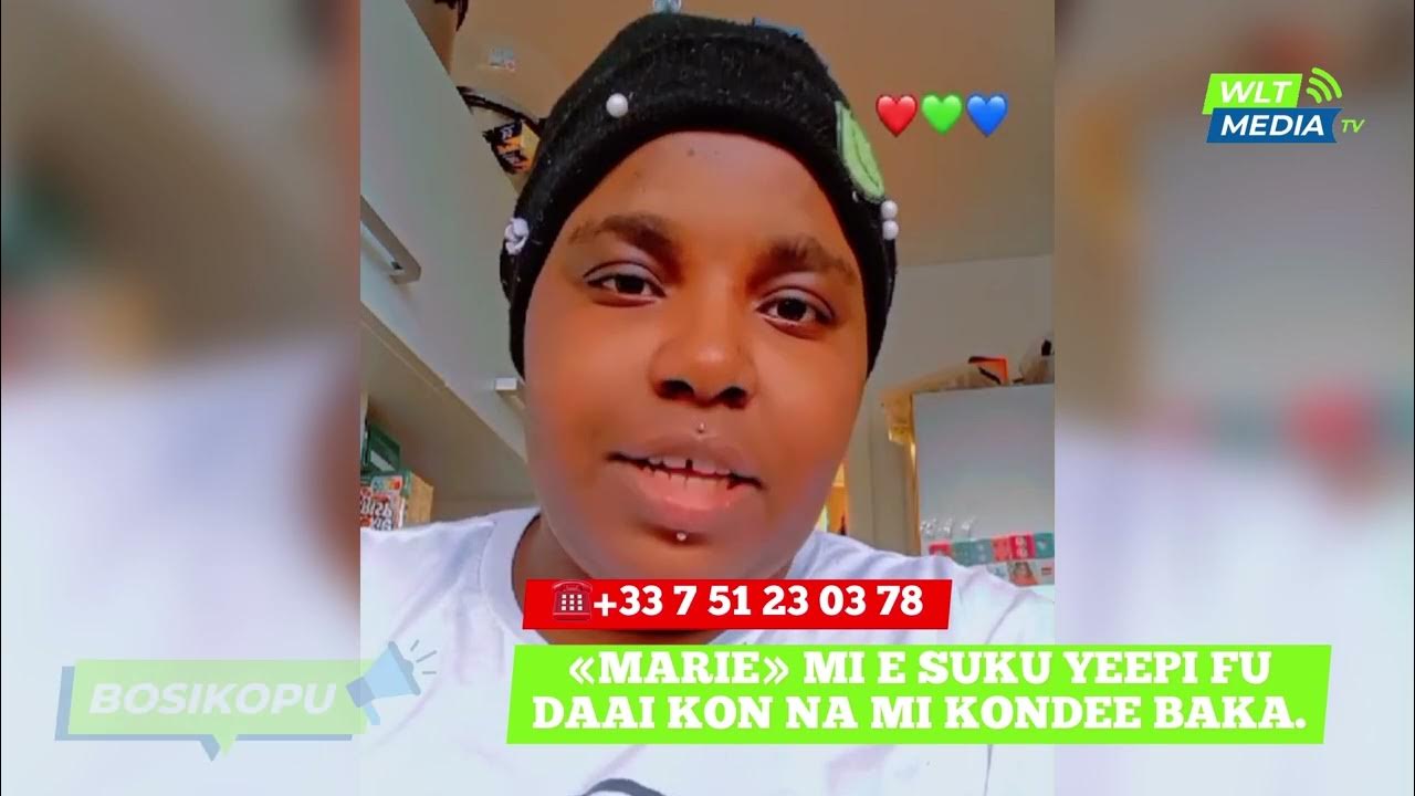 BOSIKOPU«MARIE»MI E SUKU YEEPU FU DAAI GO NA MI KONDEE BAKA. - YouTube