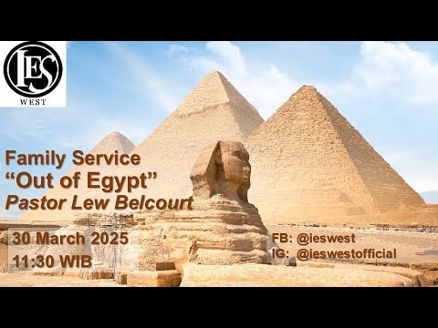 Out of Egypt | March 30, 2025 - YouTube