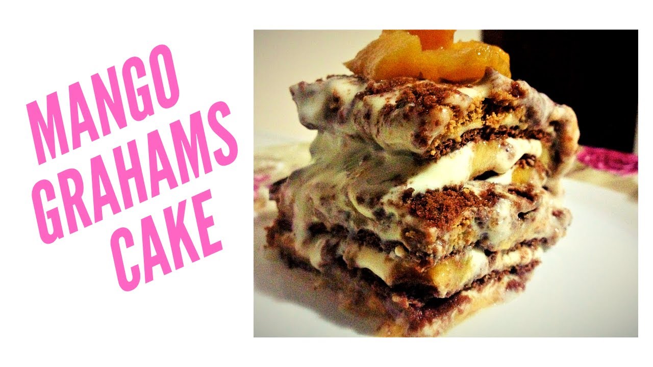 How to Make Mango Grahams Cake (Crema de Mangga) || Bubbly Leslie - YouTube