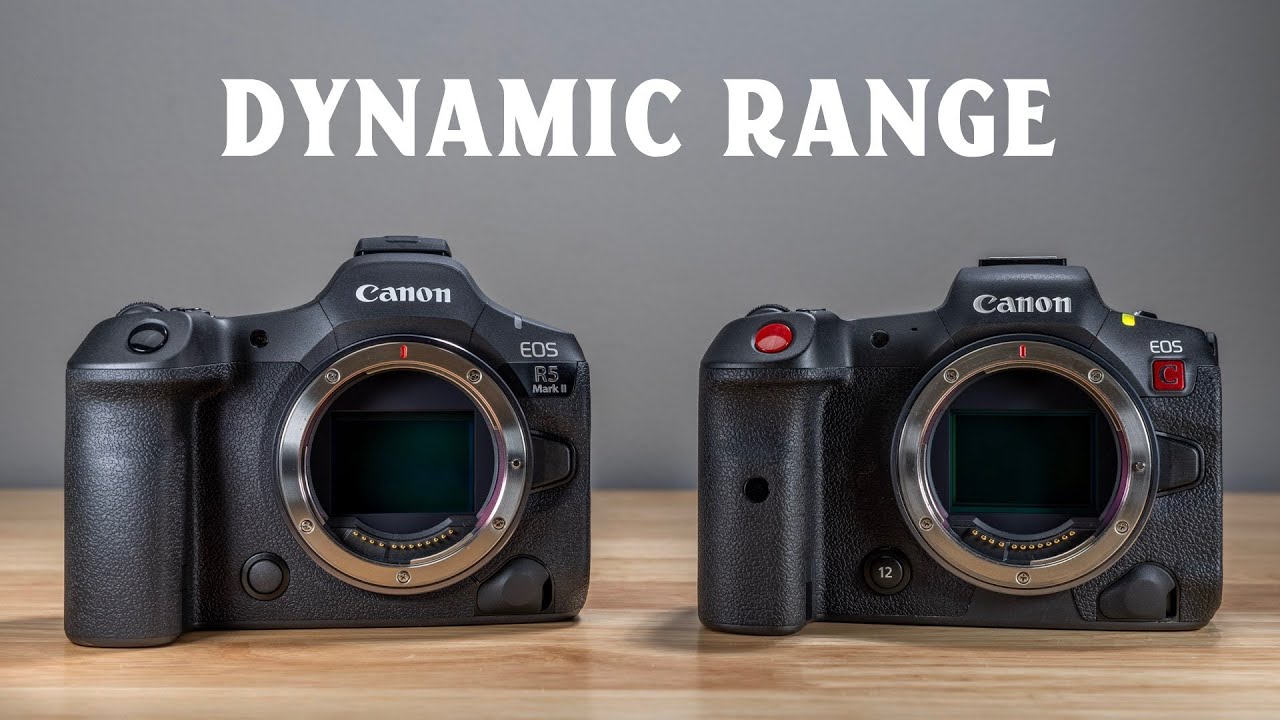 Canon R5 II vs R5C - Dynamic Range - YouTube