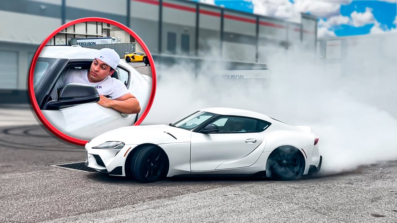 FIZ DRIFT COM O MEU SUPRA MK5 (0KM) - YouTube