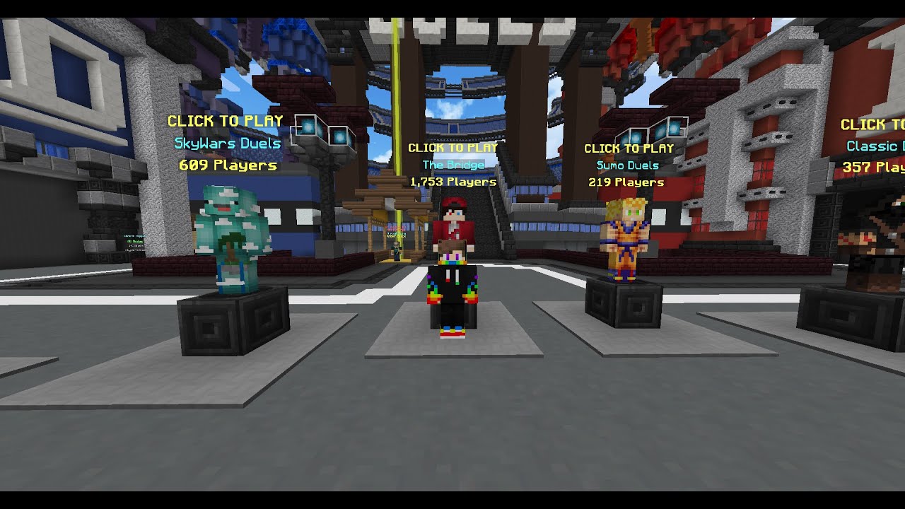 Getting Rookie Rank In Bridge Duels | Hypixel Bridge Duels | Minecraft ...