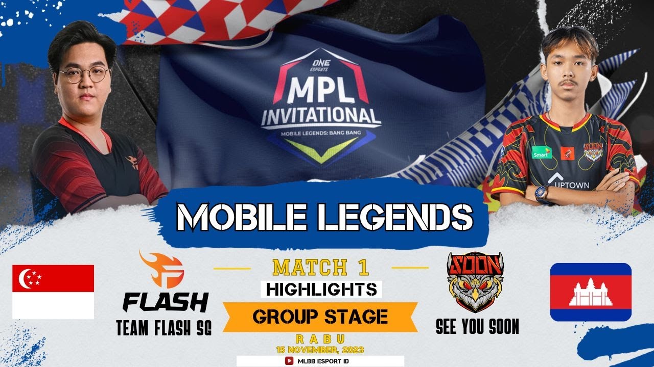TEAM FLASH VS SEE YOU SOON | GAME 1 - GROUP STAGE | HIGHLIGHT MPLI 2023 ...