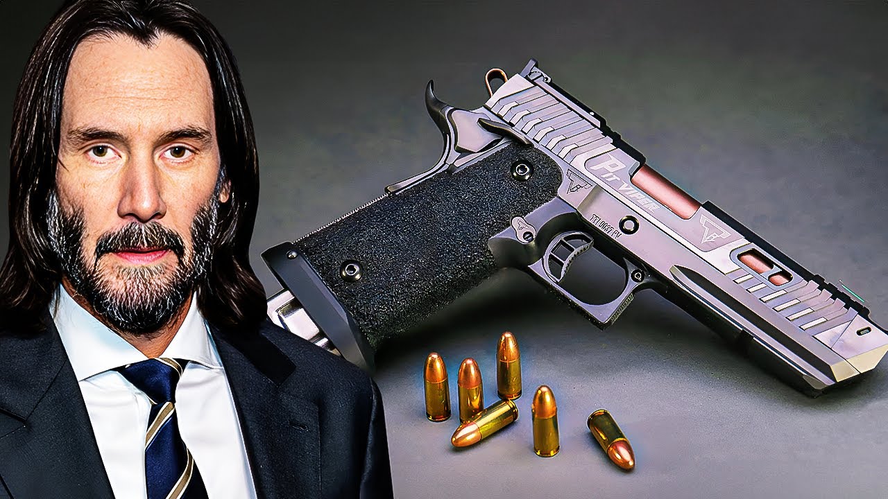 Keannu Reeves' 10 BEST Guns | Keanu Reeves Private Gun Collection - YouTube