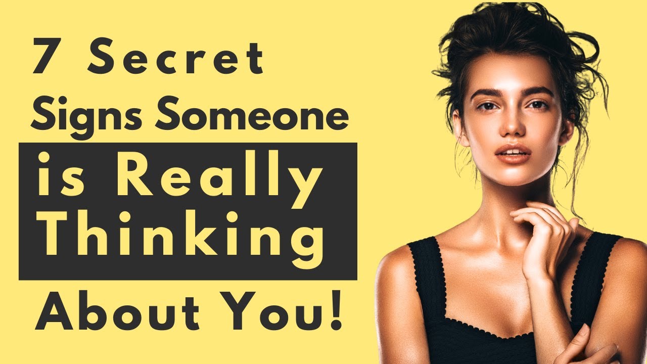 7 Secret signs someone is really Thinking about You! | Psychology facts ...