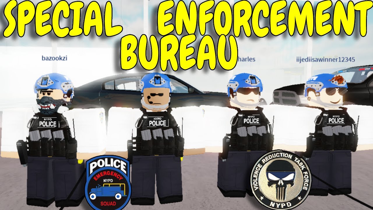 NYPD SPECIAL ENFORCEMENT BUREAU TASKFORCE!! - YouTube