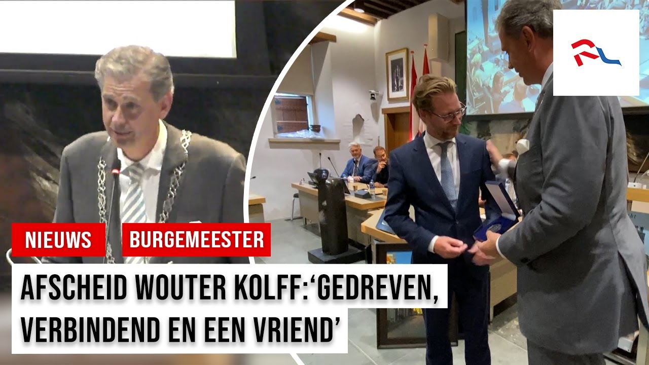 Afscheid Wouter Kolff - YouTube
