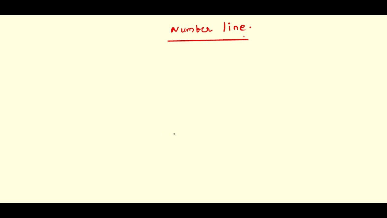 Number line , class 7 , Rational Number , Introduction - YouTube