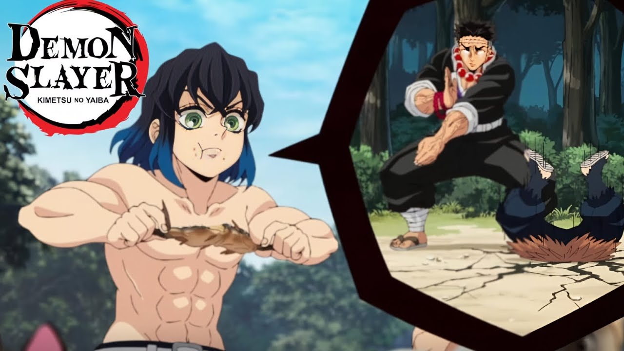 Every Crazy Inosuke × Hashira Interaction|Eng Sub - YouTube