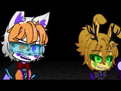 Stayed gone!!//FNaFxHazbin Hotel Au//Gacha Club// Ft. SpringBonnie and ...