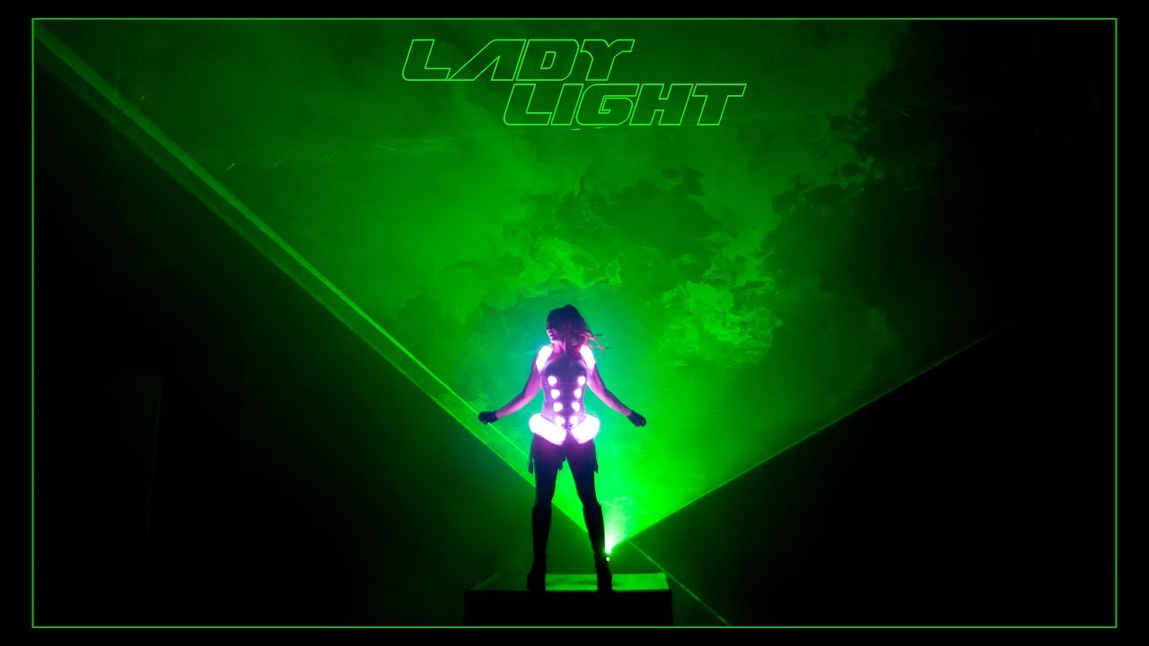 Lady Light on Outrageous Acts of Science - Lasergirl - YouTube