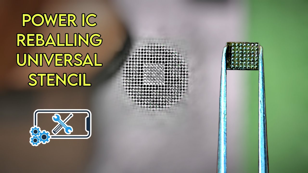 Power ic reballing tricks - YouTube