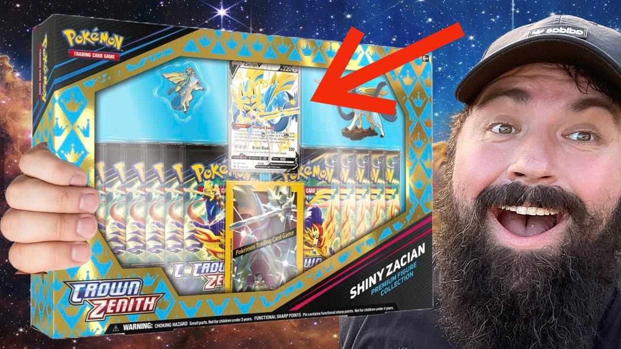 Zacian Crown Zenith Premium Collection Round 2!!! Will We Go Boom ...