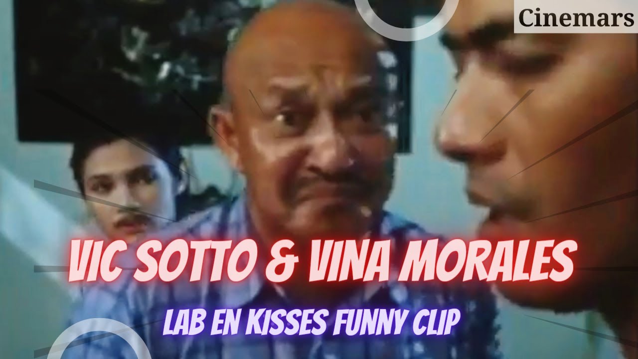 VIC SOTTO and VINA MORALES - LAB EN KISSES Video clip Tagalog Comedy ...