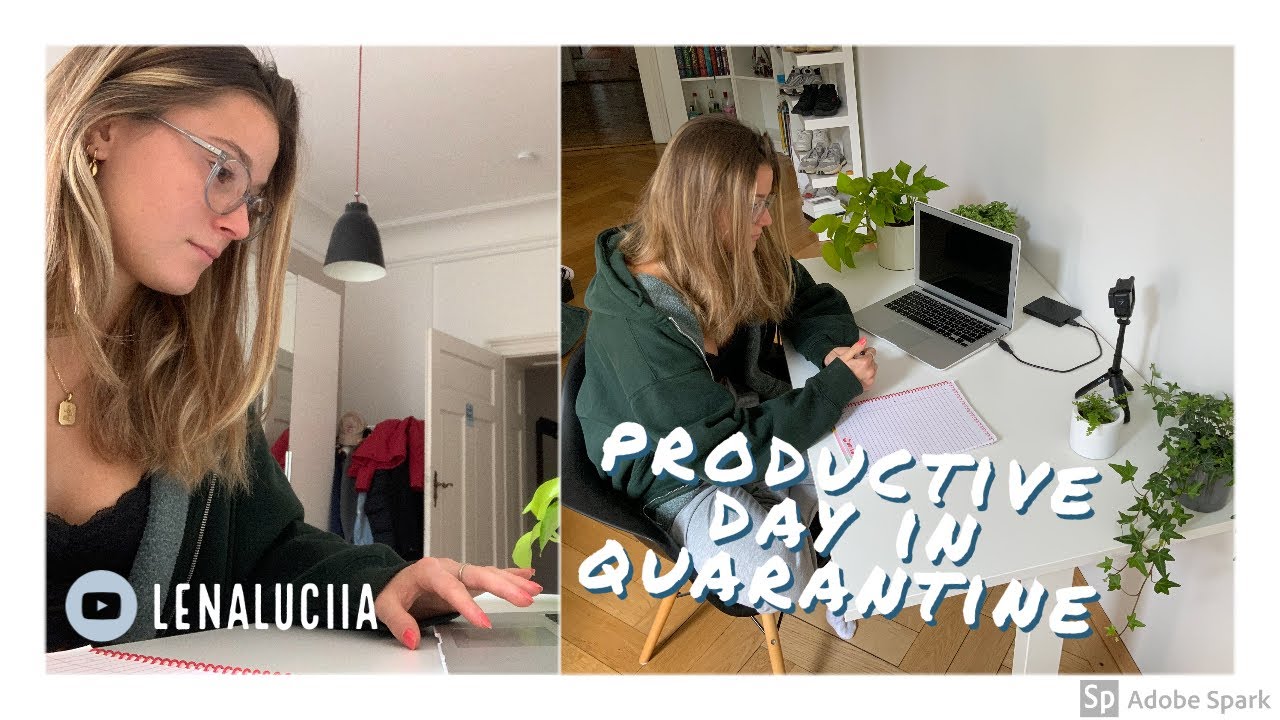 PRODUCTIVE DAY IN MY LIFE IN QUARANTINE // what I do to keep busy in ...