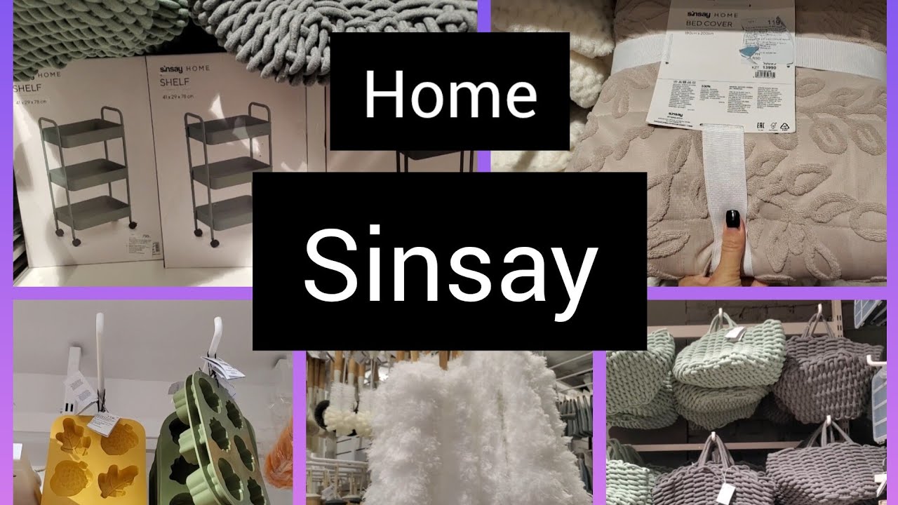 Sinsay. 🖤Home🖤. Новинки. 🖤Магазин в якому все хочеться купити😋 - YouTube
