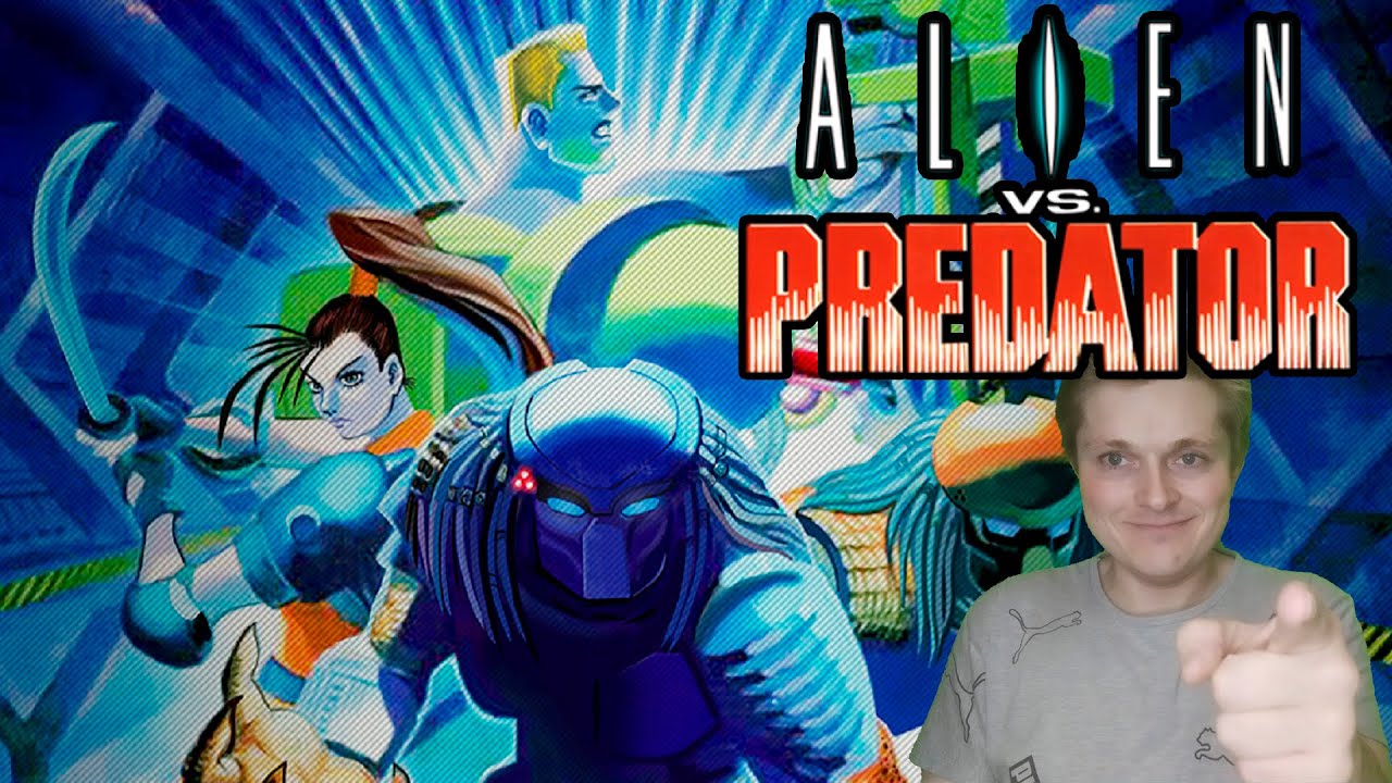 Игровой стрим/Alien vs. Predator/Arcade - YouTube