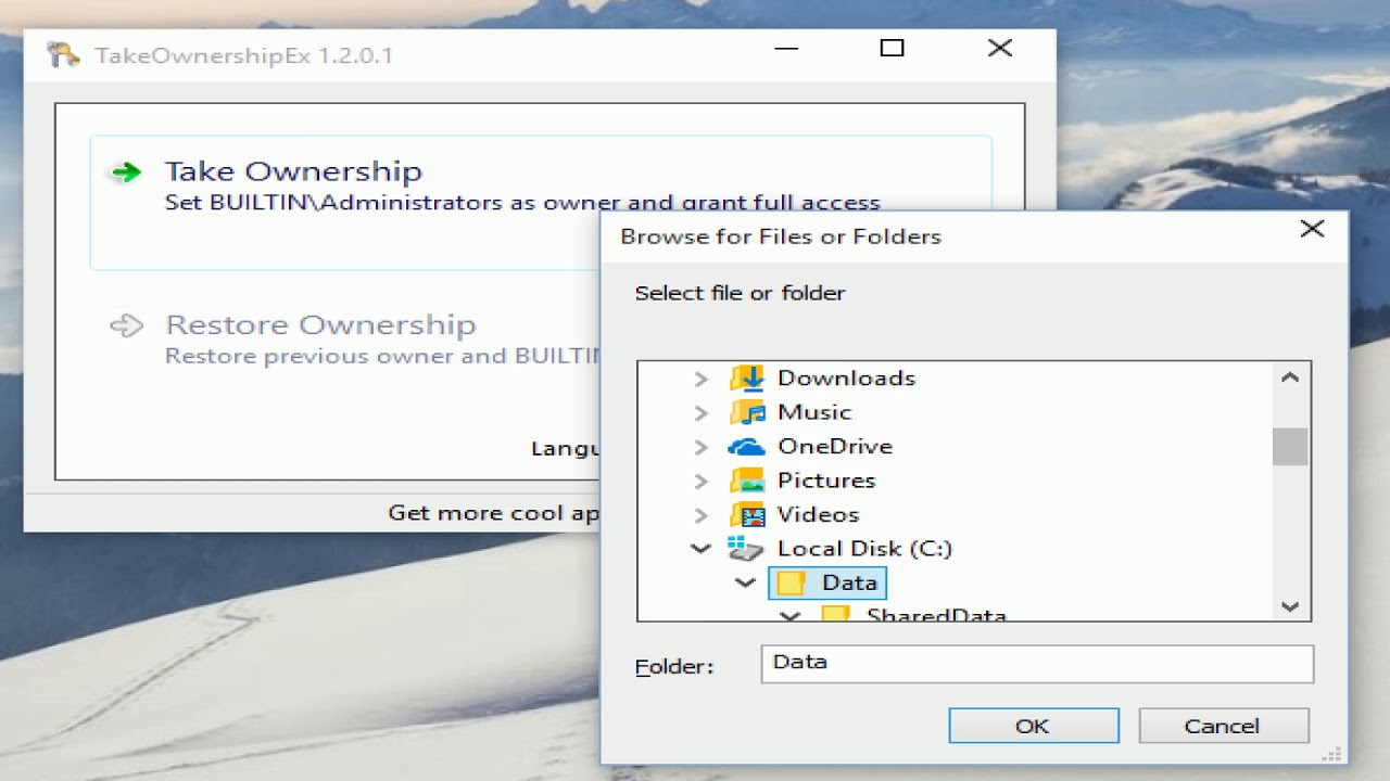 How to Take Ownership of a File or Folder in Windows 10 - YouTube