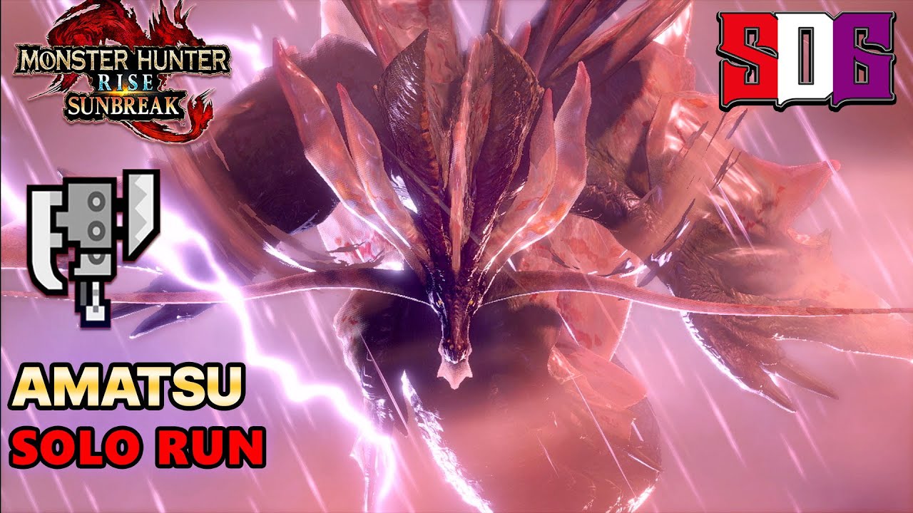 Monster Hunter Rise: Sunbreak | Amatsu | First Encounter | Switchaxe ...