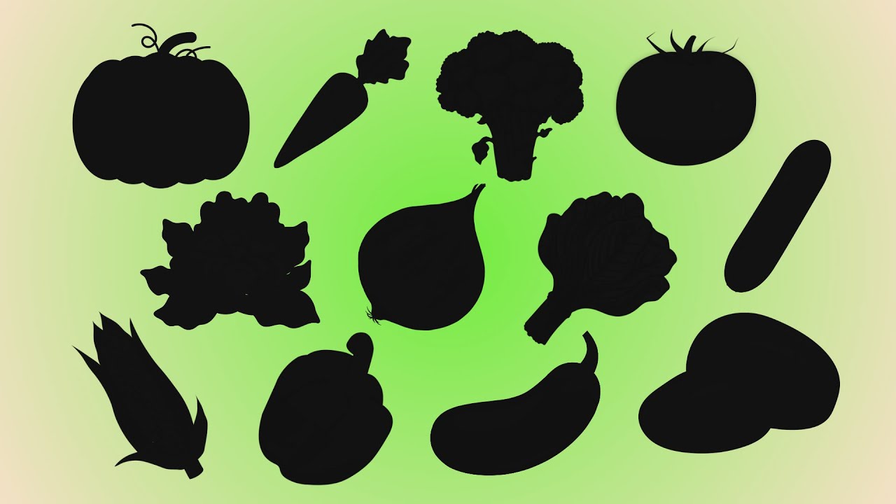 Guess the Vegetable Shadow Quiz | Fun Veggie Game for Kids | Can You ...