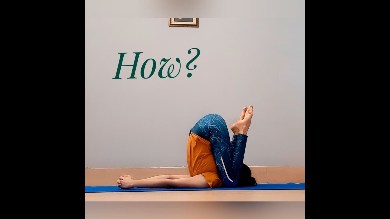 Advance Yoga pose | Halasana variation Advance - YouTube